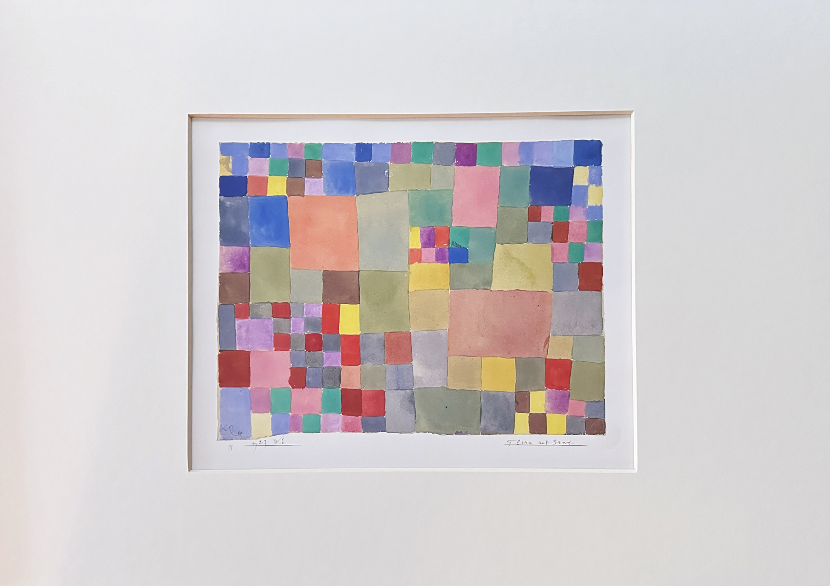 Klee Paul, Faksimile der Moderne n. 6. With 6 prints in color.