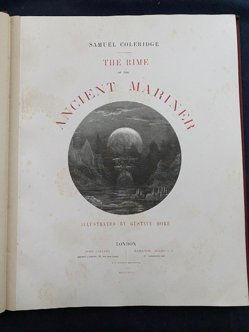 "The rime of the ancient mariner" by S. Coleridge. Illustrated by DORÉ