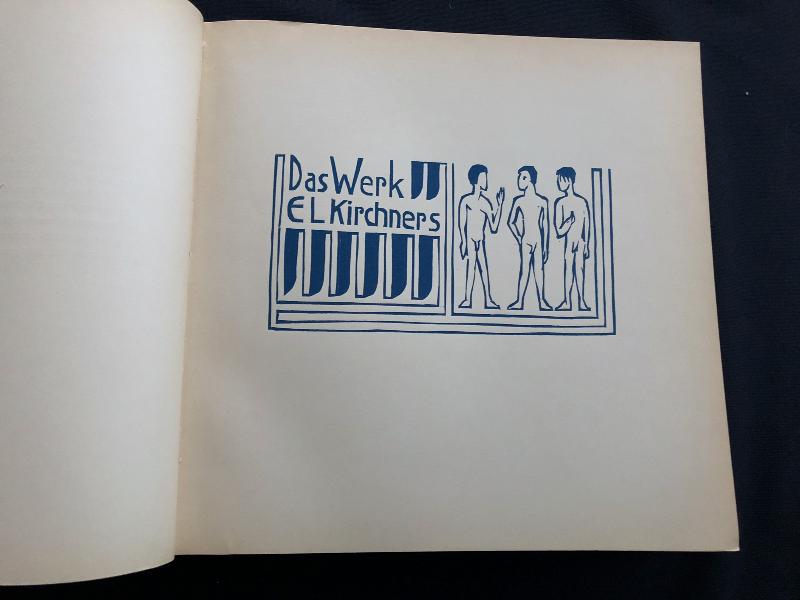 Das Werk, Ernst Ludwig Kirchners. 1926, with 6 woodcuts