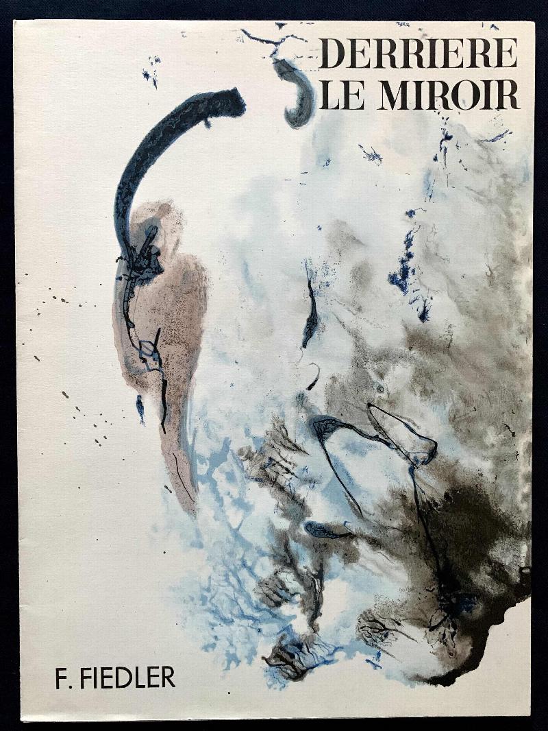 Derrière le Miroir 129 "Fiedler", 1961. With original lithograph by Fiedler